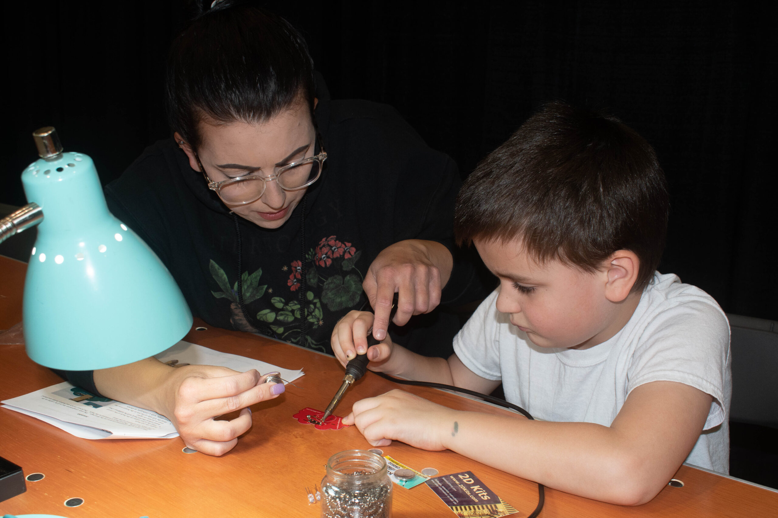 Build-A-Blinkie Soldering Workshop - Chicago Steampunk Exposition